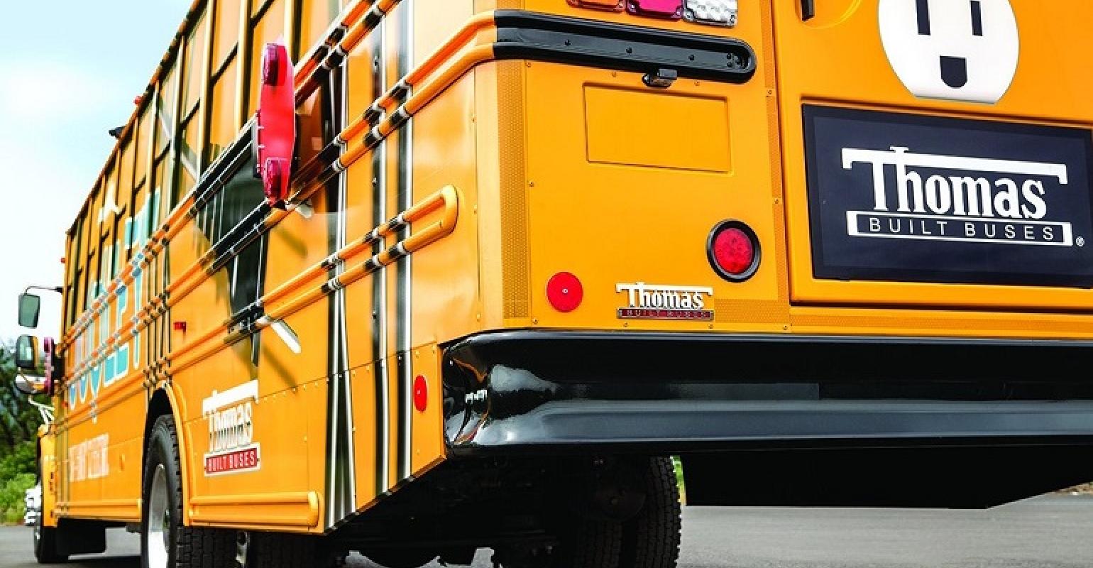 Proterra battery powering Thomas Built's new school bus - Sonny ...